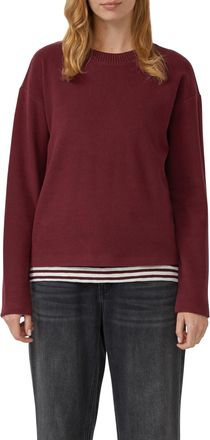 s.Oliver Flauschiges Sweatshirt