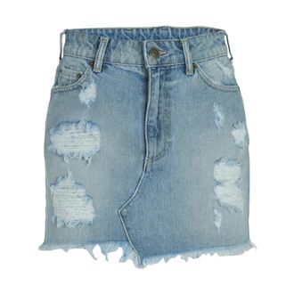 SER.O.YA Denim Mini Skirt Alli - - Skirts - Damen - Blau - W24