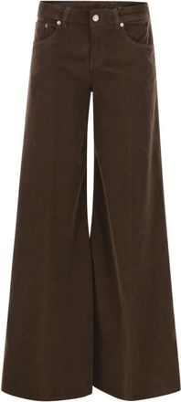 Dondup Damen, Jeans, Braun, W28Gr&ouml;&szlig;e