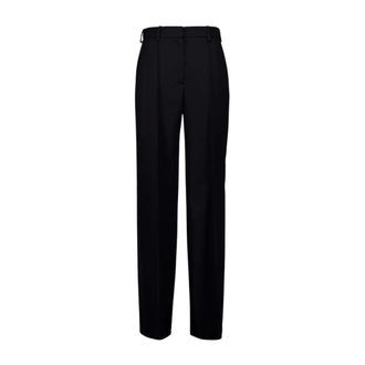 Balmain Tailored Grain de Poudre Hose - - Trousers - Damen - Schwarzk - M