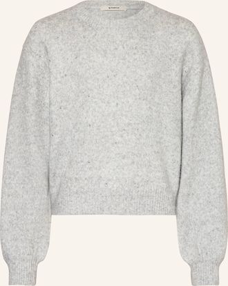 Garcia Garcia Pullover Mit Nieten weiss