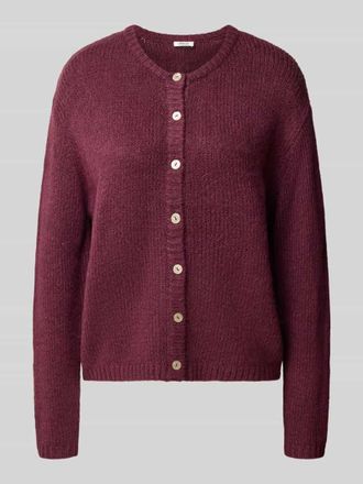 s.Oliver Red Label Cardigan aus Alpaka-Mix mit Rundhalsausschnitt