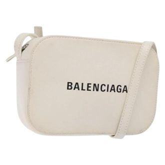 Balenciaga Pre-owned Cuir sacs-balenciaga - Femme - Pre-owned - Blanc - Taille: ONE Size