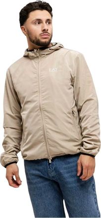 Emporio Armani Homme, Vestes, Beige, Taille: L 8Npb22 Coupe-vent