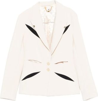 Elisabetta Franchi Femme, Vestes, Multicolore, Taille: 42 FR Blazer