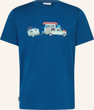 Icebreaker T-Shirt Merino 150 Tech Lite blau