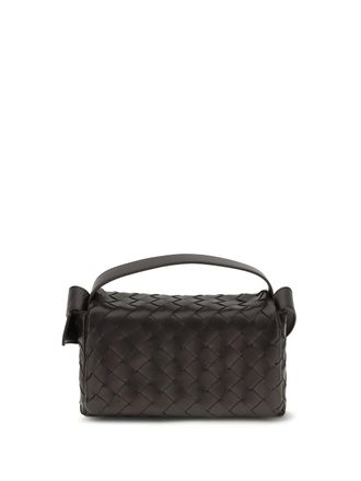 Bottega Veneta Mens Shoulder Bag Intrecciato Fondant-Silver Lamb Leather Fondant/silver