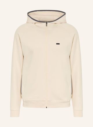 HUGO BOSS Sweatjacke Sense weiss