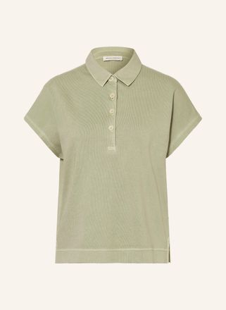 Marc O'Polo Marc Opolo Strick-Poloshirt gruen