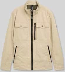 Tom Tailor Regular Fit Jacke aus reiner Baumwolle