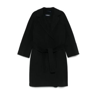 Max Mara Femme, Manteaux, Noir, Taille: 38 FR Manteau Arona