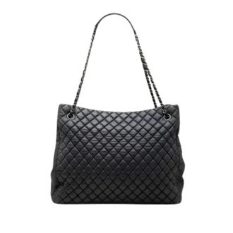 Chanel Sac port&eacute; &eacute;paule et fourre-tout Pre-owned - Femme - Pre-owned - Bleu - Taille: ONE Size