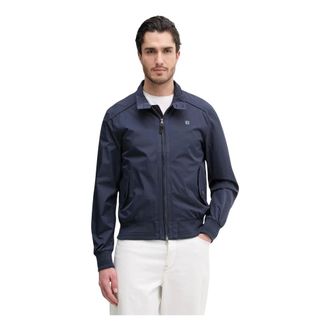 Hackett Veste Harrington Heritage - Homme - Vestes - Bleu - Taille: XL