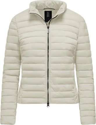 Bomboogie Femme, Vestes, Blanc, Taille: 46 FR Doudoune ajust&eacute;e en nylon stretch