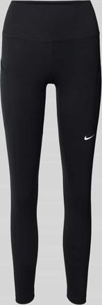 Nike Slim Fit Leggins mit Logo-Print