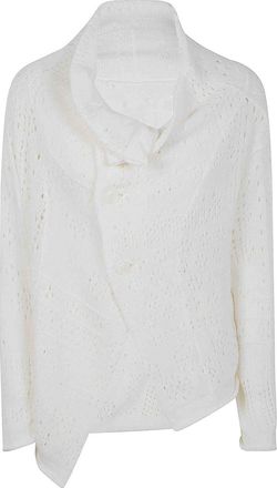 Yohji Yamamoto Cardigan - Blanc