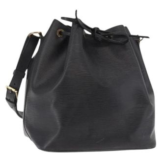 Louis Vuitton Sac bandouli&egrave;re Petit Noe Pre-owned - Femme - Pre-owned - Noir - Taille: ONE Size