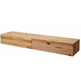 Massivmoebel24 TV-Board Wild-/Zerreiche 220x52x32 natur ge&ouml;lt frankfurt 108