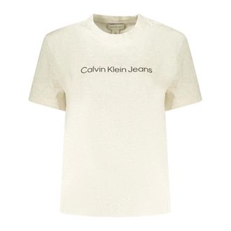 Calvin Klein Damen, Oberteile, Beige, MGr&ouml;&szlig;e