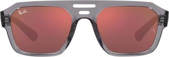 Ray-Ban unisex, Accessoires, Gris, Taille: 54 MM Lunettes de soleil Corrigan