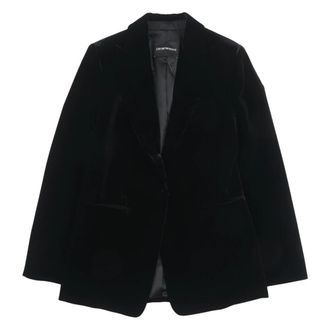 Emporio Armani Blazer - - Jackets - Damen - Schwarzk - XS