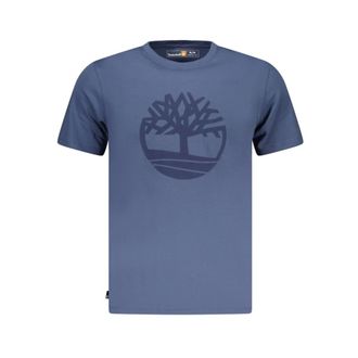 Timberland Homme, Tops, Bleu, Taille: XL T-shirt &agrave; manches courtes
