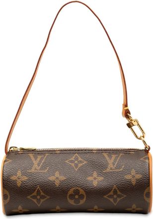 Louis Vuitton 1990-2025 Monogram Papillon Pochette handbag - Braun