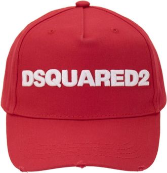 Dsquared2 Baseball Cap - - Accessories - unisex - Rot - ONE SIZE