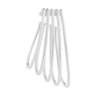 Federica Tosi Femme, Accessoires, Gris, Taille: ONE Size Earrings