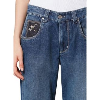Isabel Marant Jean Jeyda &agrave; surpiqures en denim de coton