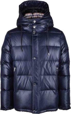 Aquascutum Homme, Vestes, Bleu, Taille: XL Padded Jacket