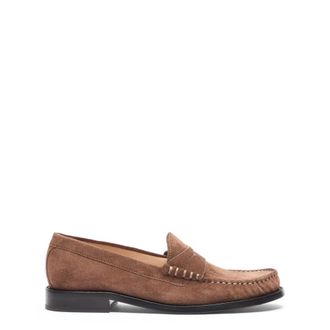 Stuart Weitzman Femme, Chaussures, Brun, Taille: 38 1/2 EU Lottie Loafer