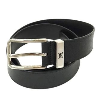 Louis Vuitton Ceinture Standard Taiga Pre-owned - Homme - Pre-owned - Noir - Taille: ONE Size