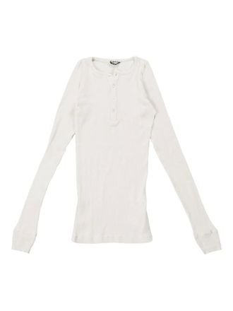 Auralee cotton sweater - Blanc