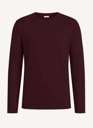 Kiefermann Kiefermann Kiefermann Herren French-Terry Sweatshirt Mit Offenen Kanten Frankon rot