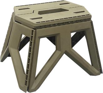 TOPBATHY Faltbarer Sitzhocker Aus Kunststoff Klappbarer Campinghocker F&uuml;r Erwachsene Zum Angeln Reisen Wandern Leicht Und Stabil Vielseitig Einsetzbar F&uuml;r Gart