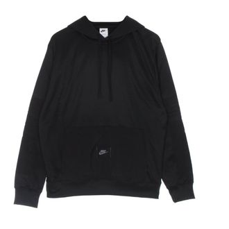Nike Fleece-Hoodie mit Nylon-Eins&auml;tzen - - Sport - Herren - Schwarzk - XL