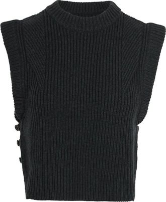 SOEUR Soeur, Femme, Pulls, Vert, Taille: 38 FR Alky Sleeveless Sweater Vest