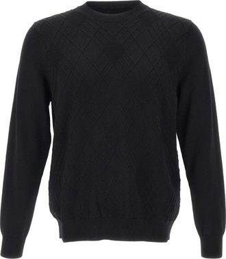 Diktat pull à losanges - Noir