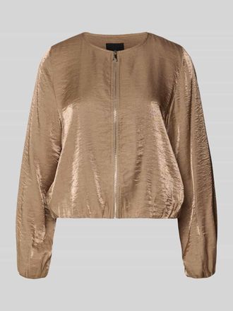 Zero Relaxed Fit Jacke aus Viskose-Mix