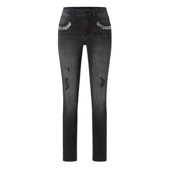 Angels Fancy Pocket Skinny Jeans - - Jeans - Damen - Grau - L