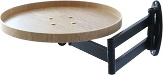 Generico Klapptisch, Wandmontage, zusammenklappbar, drehbar, drehbar, einziehbar, Halterung für Wohnzimmer, Schlafzimmer, Arbeitszimmer