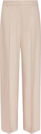 Max Mara Pantalon Tailleur - Femme - Pantalons - Beige - Taille: 38 FR
