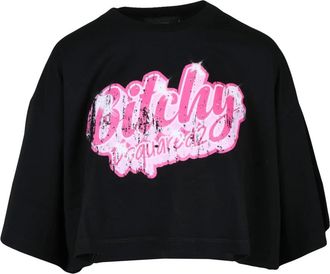 Dsquared2 Femme, Tops, Noir, Taille: 38 FR T-Shirt