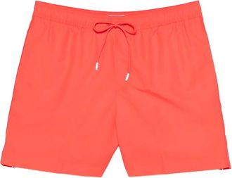 Calvin Klein short de bain &agrave; lien de resserrage - Orange