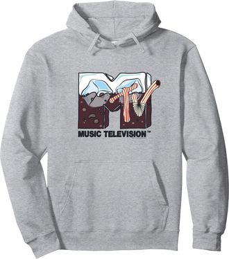 Giesswein Logo Cola und Eiswürfel Pullover Hoodie