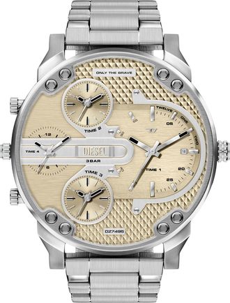Diesel Uhr Diesel Mr.Daddy Slim DZ7495 Silberfarben