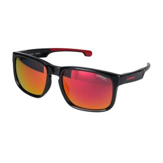 Carrera Homme, Accessoires, Noir, Taille: 57 MM Lunettes de Soleil Noir Rouge Style Ducati