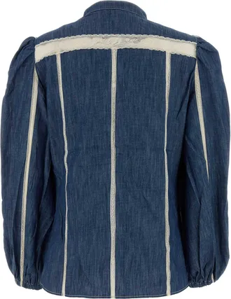 Zimmermann Awaken Shirt - Navy