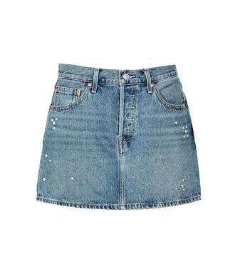 Levi's L&eacute;vis Jupes Denim Moyen